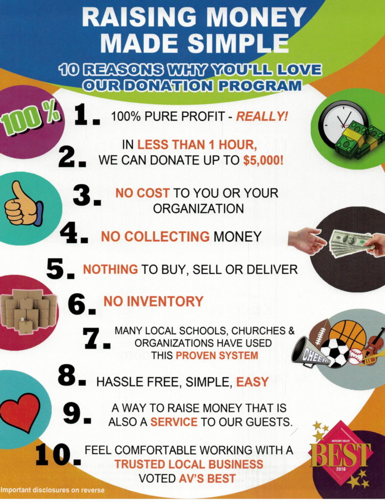 Office Donation Program – Giving Back to Our Community